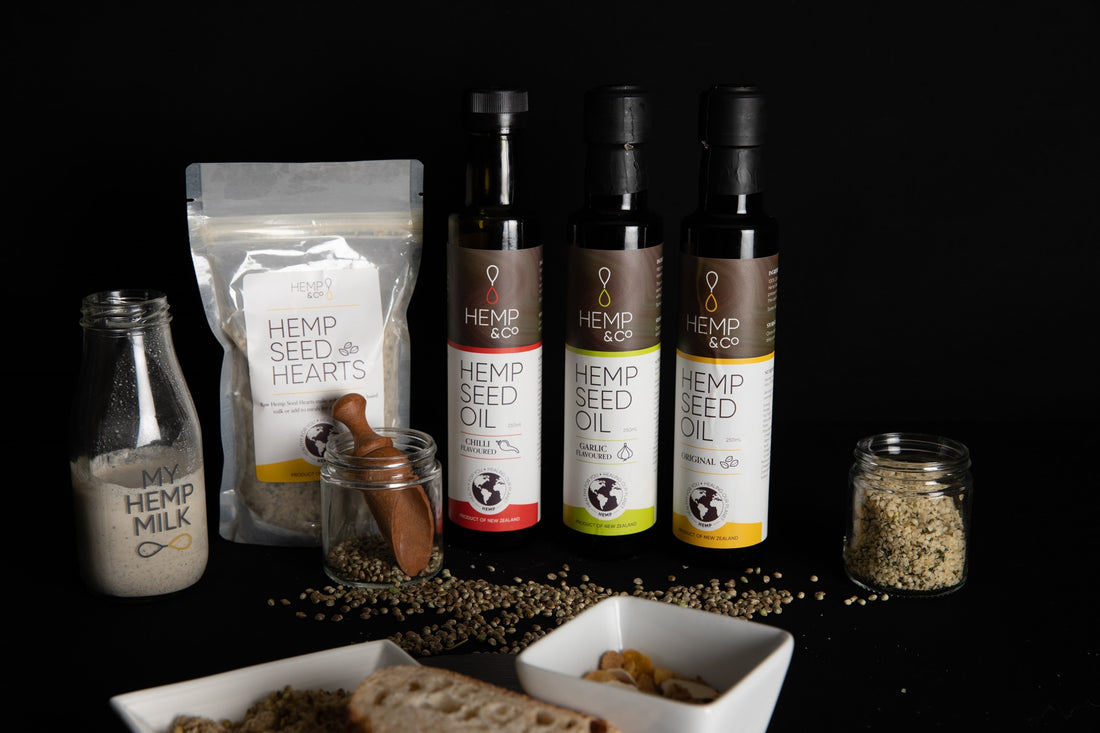 Hemp & Co | Hempseed Oil, Hemp Snacks & Products NZ